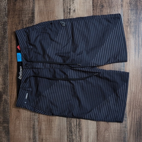 Fox | Shorts | Fox Hydro Series Board Shorts Horizontal Striped Size ...